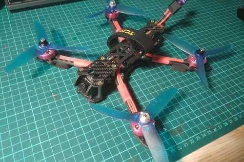 Квадрокоптер 5 дюймов, дрон FPV