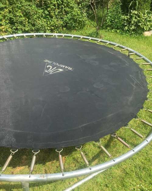 Батут trampoline 244 см с сеткой