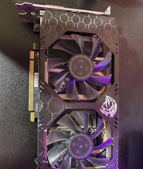 Видеокарта HIS RX570 4gb