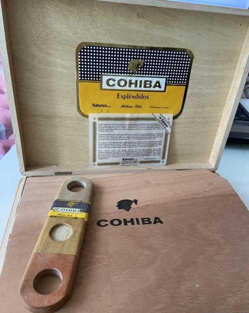 Коробка из под кубинских сигар на 20 штук cohiba E