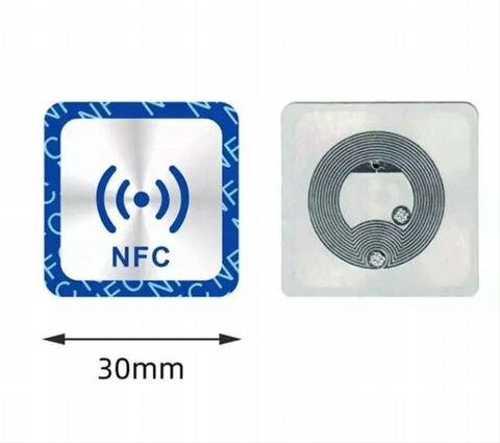 Анти-металлическая NFC метка ntag216