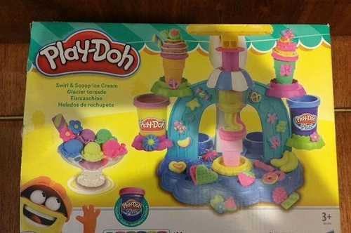 Playdo фабрика мороженого