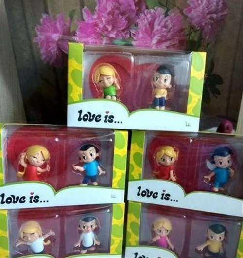 Фигурки love is от prosto toys с фоторамками