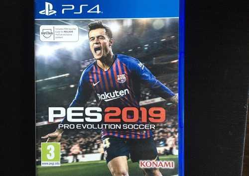 Игра для приставки PS4 PES 2019. Без торга
