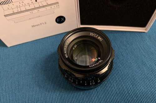 Объектив 7artisans 35mm f/1.2 Fujifilm X