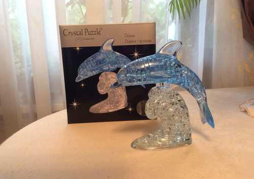 Головоломка пазл «Дельфин, Crystal Puzzle, б/у