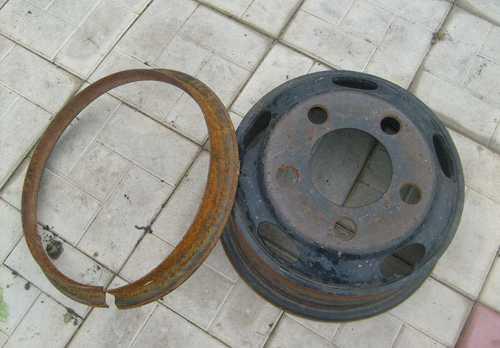 Диски грузовые японские topy 5.50Fx16, 2 шт