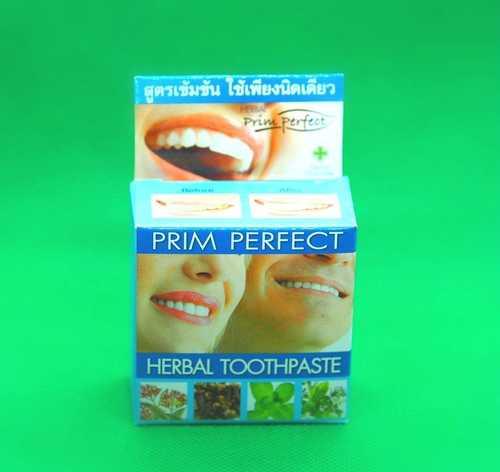 Зубная паста "prim perfect" herbal toothpaste, 25