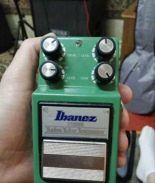 Педаль перегруза ibanez TS9DX Turbo tube screamer