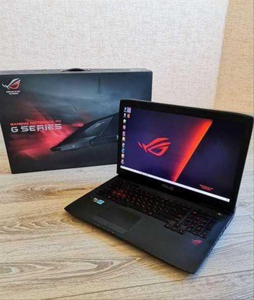 Игровой asus RoG G751JL I7 4720hq/GTX965m/16gb