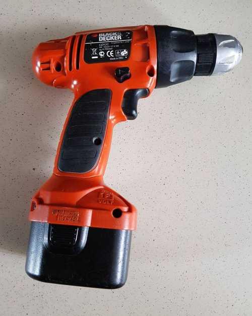 Шуруповёрт "black & decker"