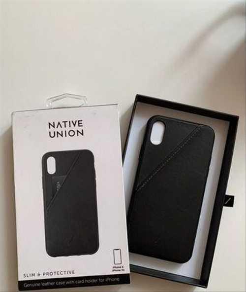 Чехол для iPhone X XS Native Union