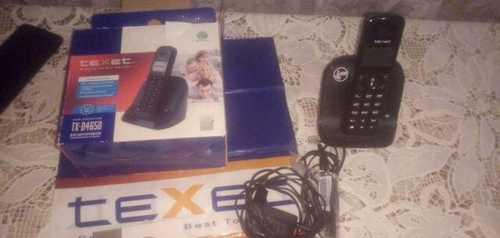 Радио телефон dect teXet tx-d4650