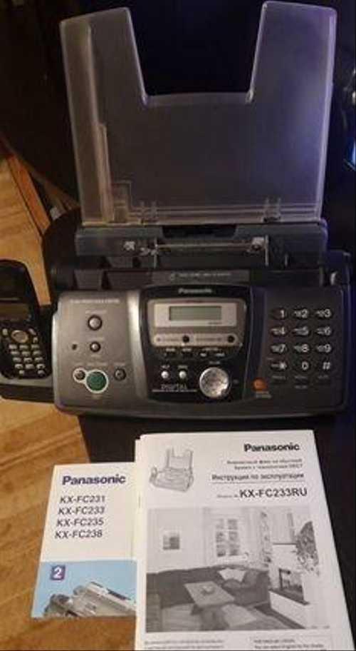 Телефон-Факс Panasonic KX-FC233RU