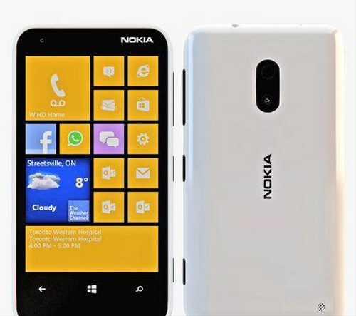 Nokia Lumia 620 White. Возможен Обмен. Trade-in