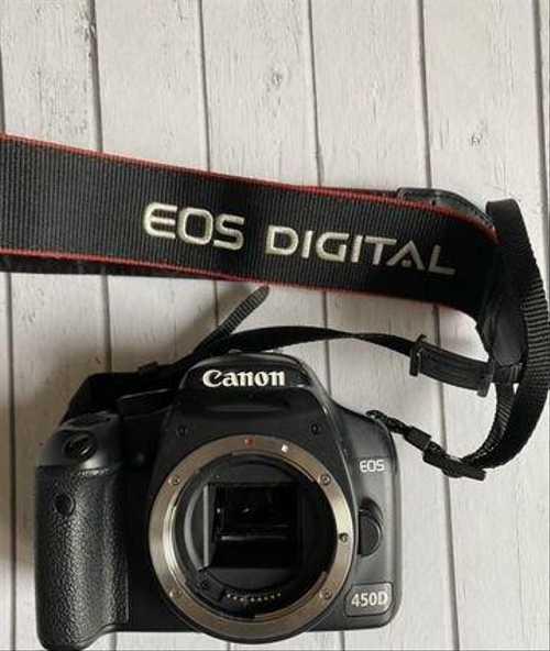 Canon eos 450d body + объектив kit 18-55