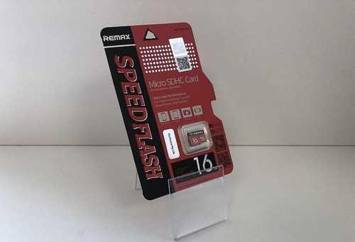 Карта памяти remax Карта Mircro SD Card 16GB C10 А
