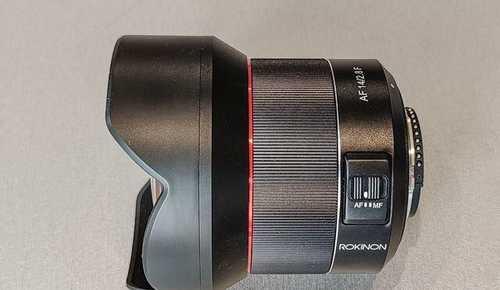 Объектив Samyang/Rokinon AF 14mm f/2.8 Nikon F
