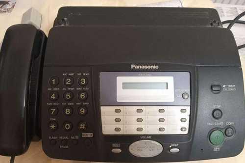 Телефон факс panasonic kx-ft902