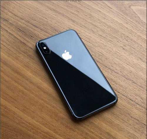 Iphone x black фото