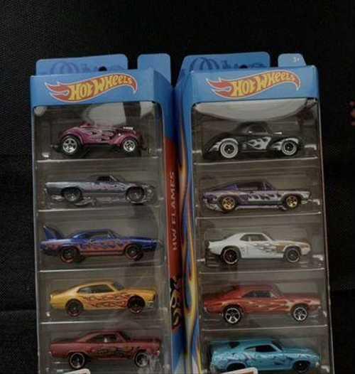 Hot wheels 5-ти пак Flames