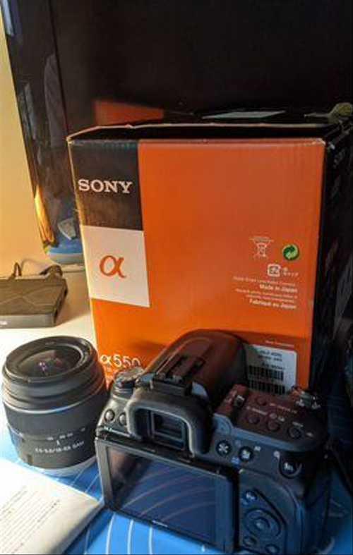 Sony Alpha a550 Kit 18-55 + пульт