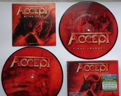 Accept - Blind Rage 2014 : CD+Blu-Ray (sealed)