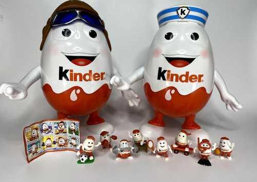 Коллекционные игрушки Kinder Пилот и Моряк