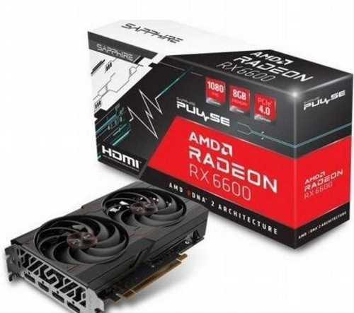 Видеокарта Sapphire Radeon RX6600 8GB pulse