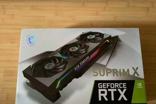 Видеокарта MSi geforce rtx 3080 suprim