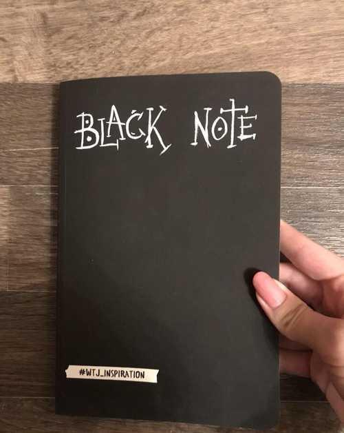 Блокнот Black note WTJ