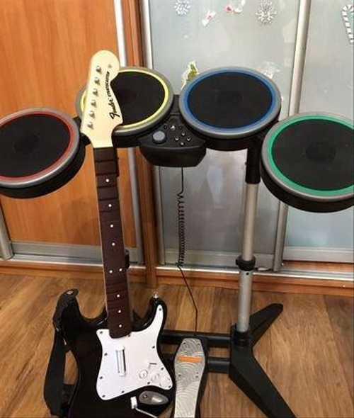Барабан и гитара для sony playstation