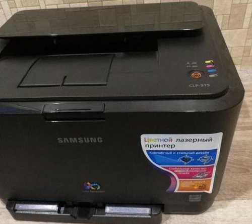 Принтер цвет лазер Samsung CLP-315