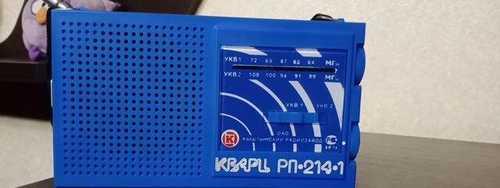 Радиоприемник "Кварц" рп 214-1
