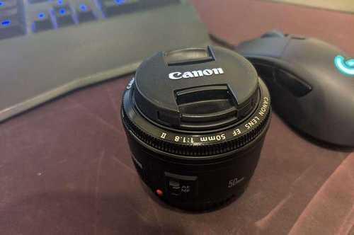 Объектив canon ef 50mm f 1 8 оригинал