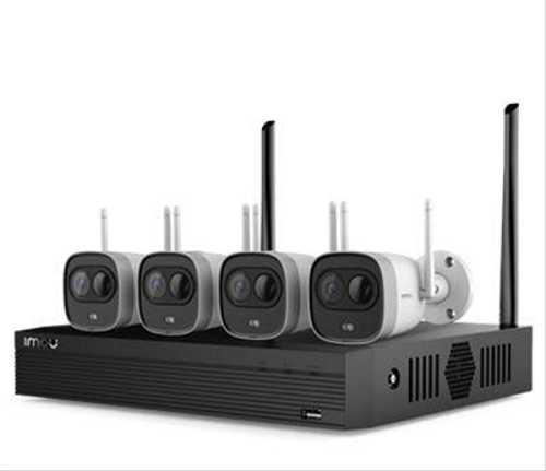 Комплект видеонаблюдения с NVR, монтаж в подарок