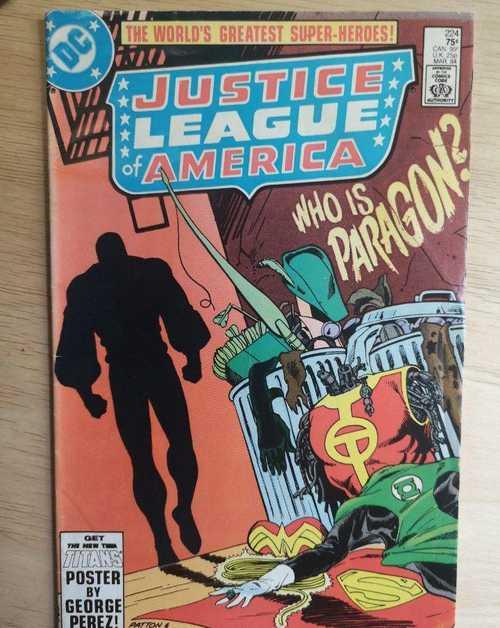 Комикс Justice League of America #224 1984 г