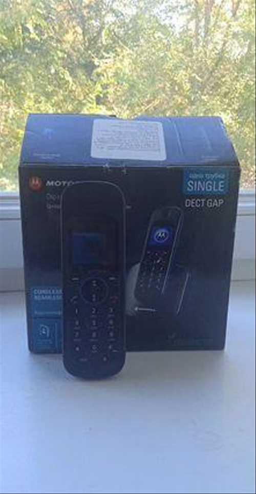 Телефон беспроводной dect Motorola D1101 RU