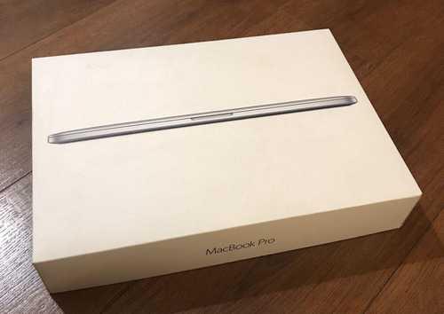 Коробка от Apple MacBook Pro 15