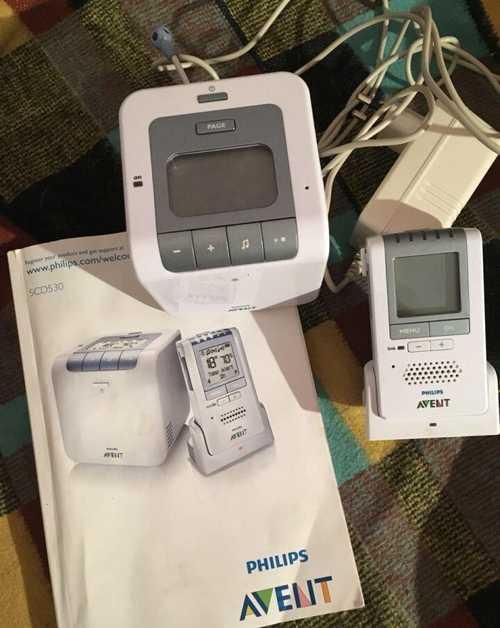 Радионяня philips avent SCD 530 б/у