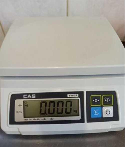 Весы электронные порционные CAS SW-5