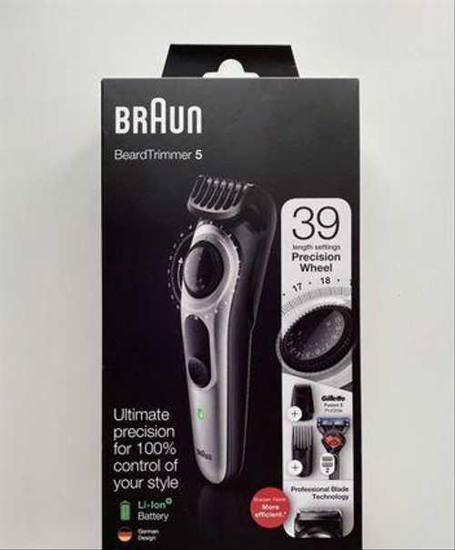 Триммер Braun BT5265 + Gillette Fusion 5