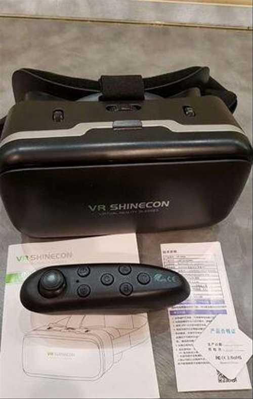 Очки виртуальной реальности Shinecon 6,0 VR+пульт
