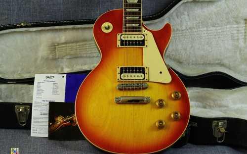 Gibson Les Paul Standard Cherry Sunburst Zebra