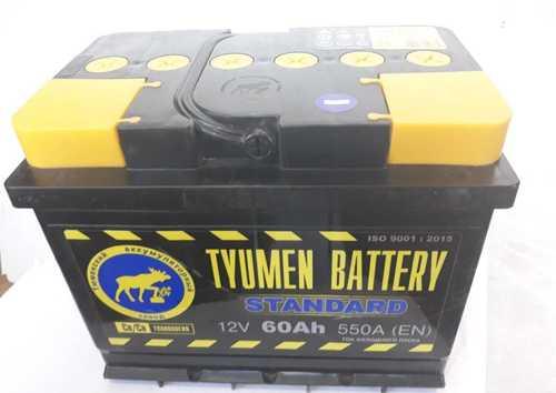 Аккумулятор Tyumen Battery 60Ah 550A