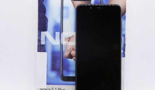 Телефон Nokia 5.1 Plus Dual Sim 32Gb Tempered Blue