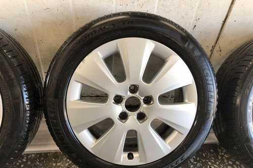 Ориг диски Audi и шины Michelin в сборе R17 225/50