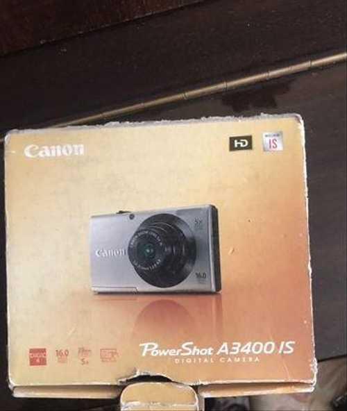 Фотоаппарат Canon powershot a3400is