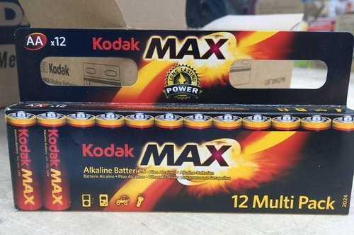 Экономичный блок 12 батареек AA Kodak Max