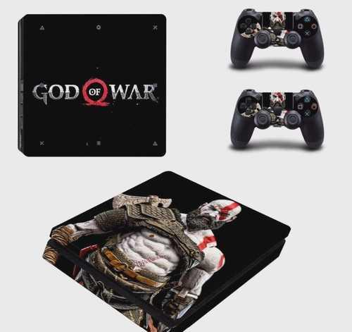 Наклейка God of War для PS4